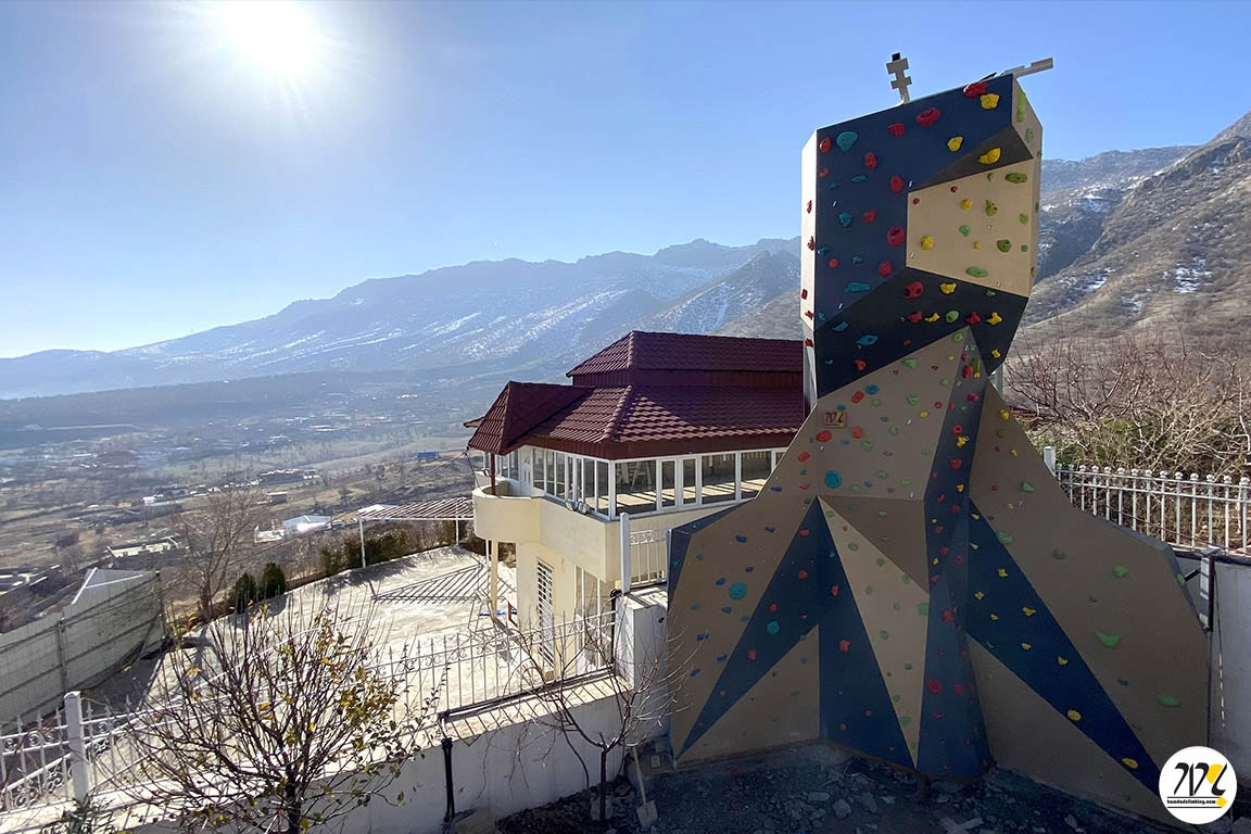 The rock climbing wall of Erbil | Bamdad